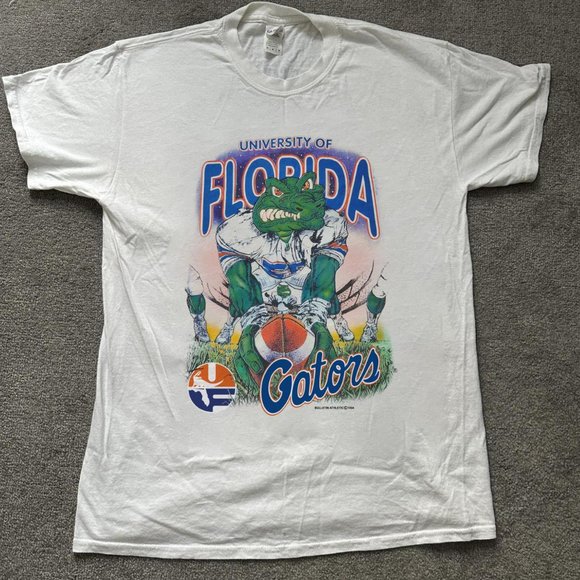 Shirts | Rare Vintage University Of Florida Gators Shirt Football White ...